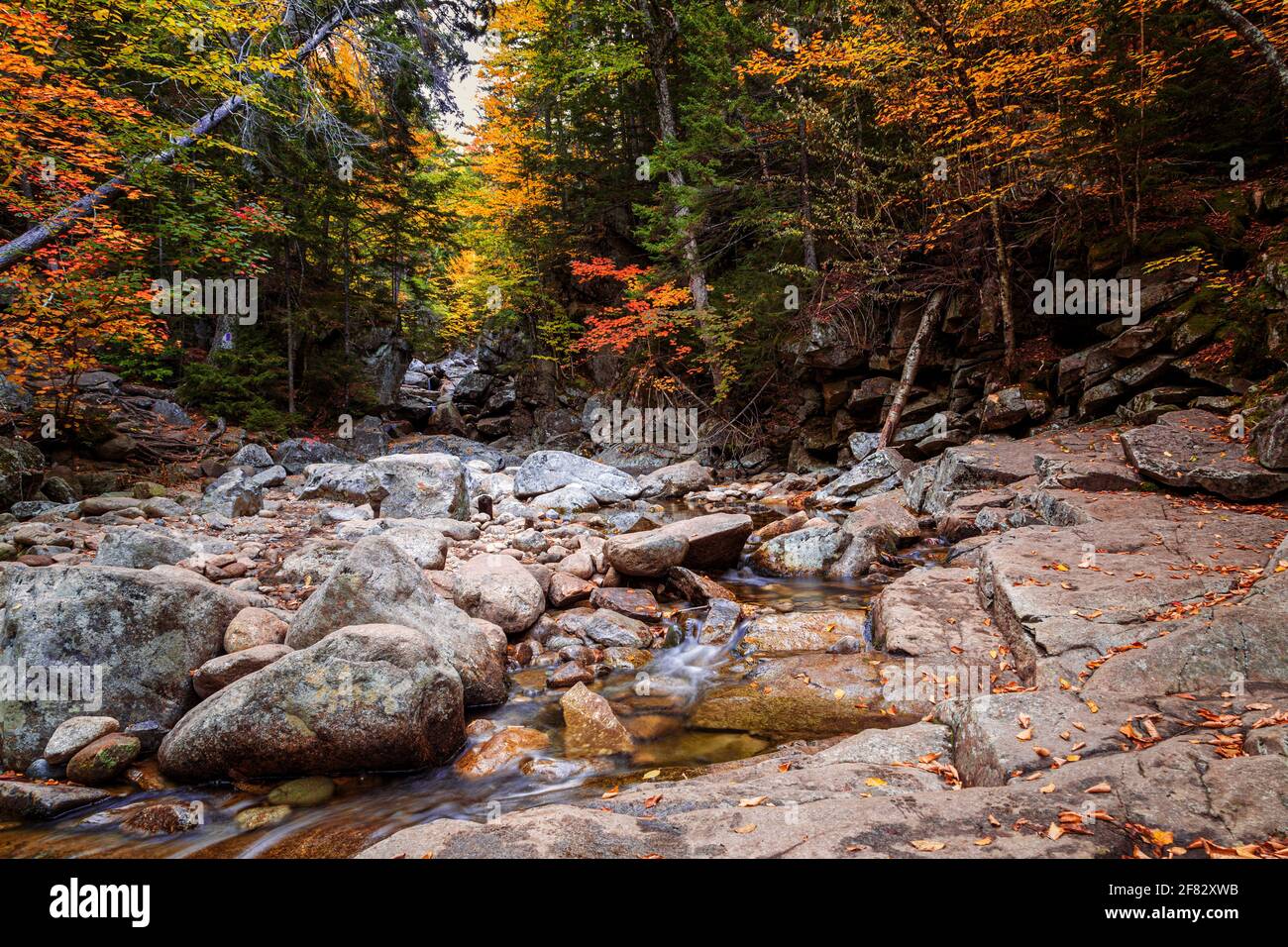 Fall Season in New Hampshire Stock Photo - Alamy