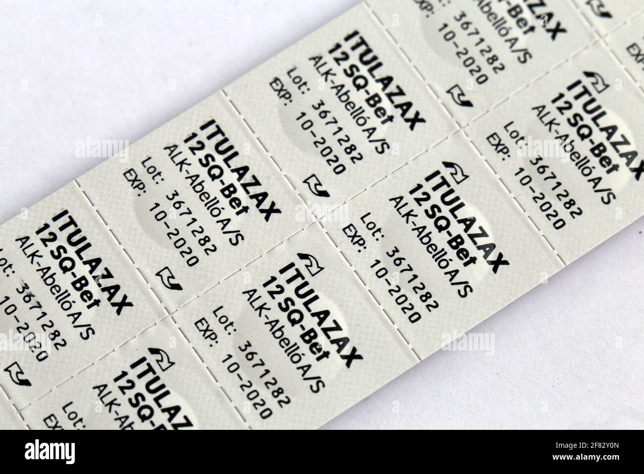 Itulazax tree sublingual allergy immunotherapy (SLIT) tablets used to ...