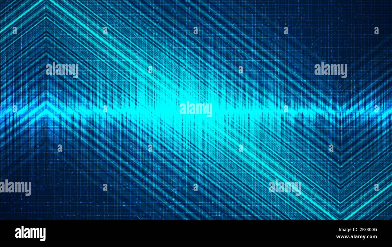 Light Digital Sound Wave Background,technology and earthquake wave ...