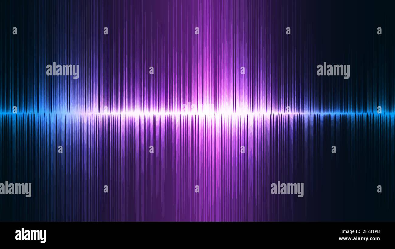 Modern UltraSonic Sound Wave Background,technology and earthquake wave ...