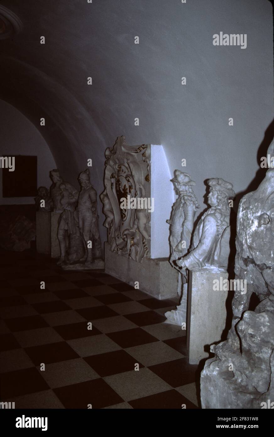 Vienna, Austria. 6/15-16/1990. St. Stephen’s Cathedral. Construction ...