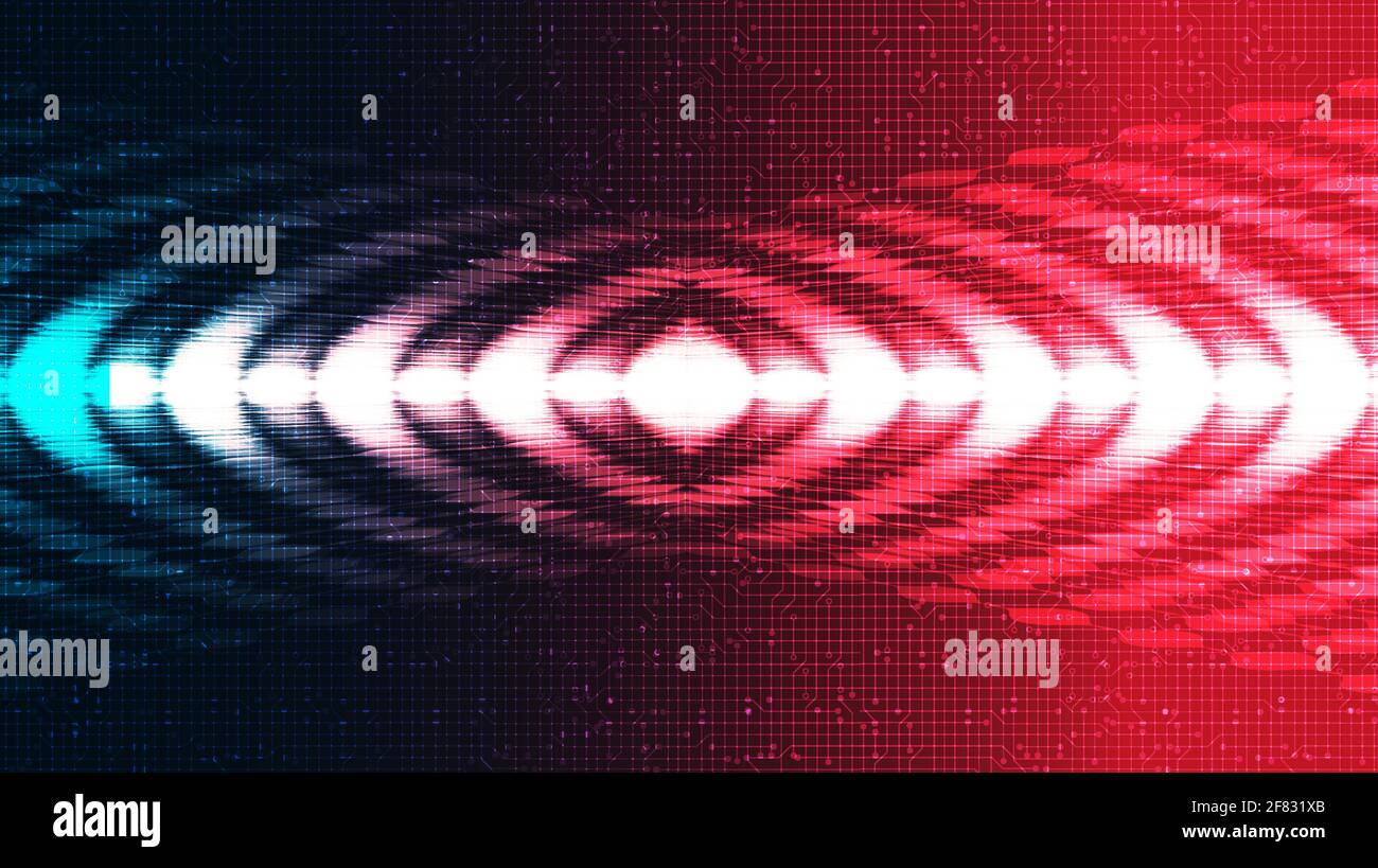 Super Digital Sound Wave Background,technology and earthquake wave ...