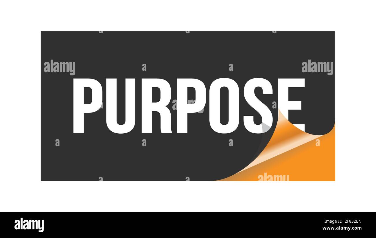 Purpose stamp hi-res stock photography and images - Alamy
