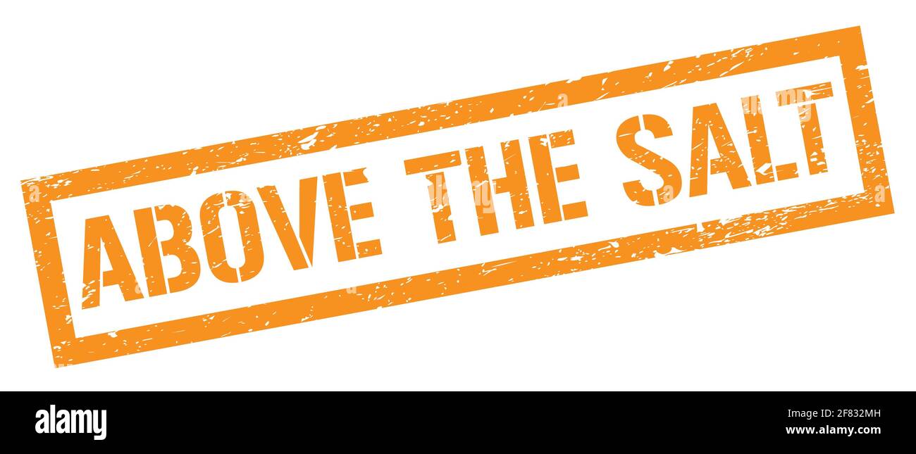 Above the salt stamp hi-res stock photography and images - Alamy