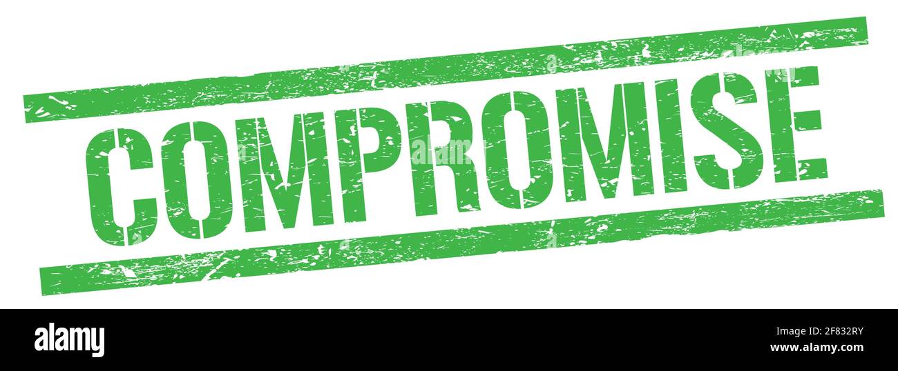 Compromise stamp hi-res stock photography and images - Alamy