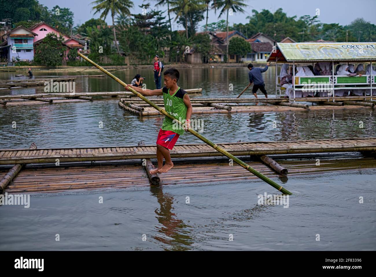 Taken@Cangkuang lake, Garut, West Java, Indonesia Stock Photo - Alamy