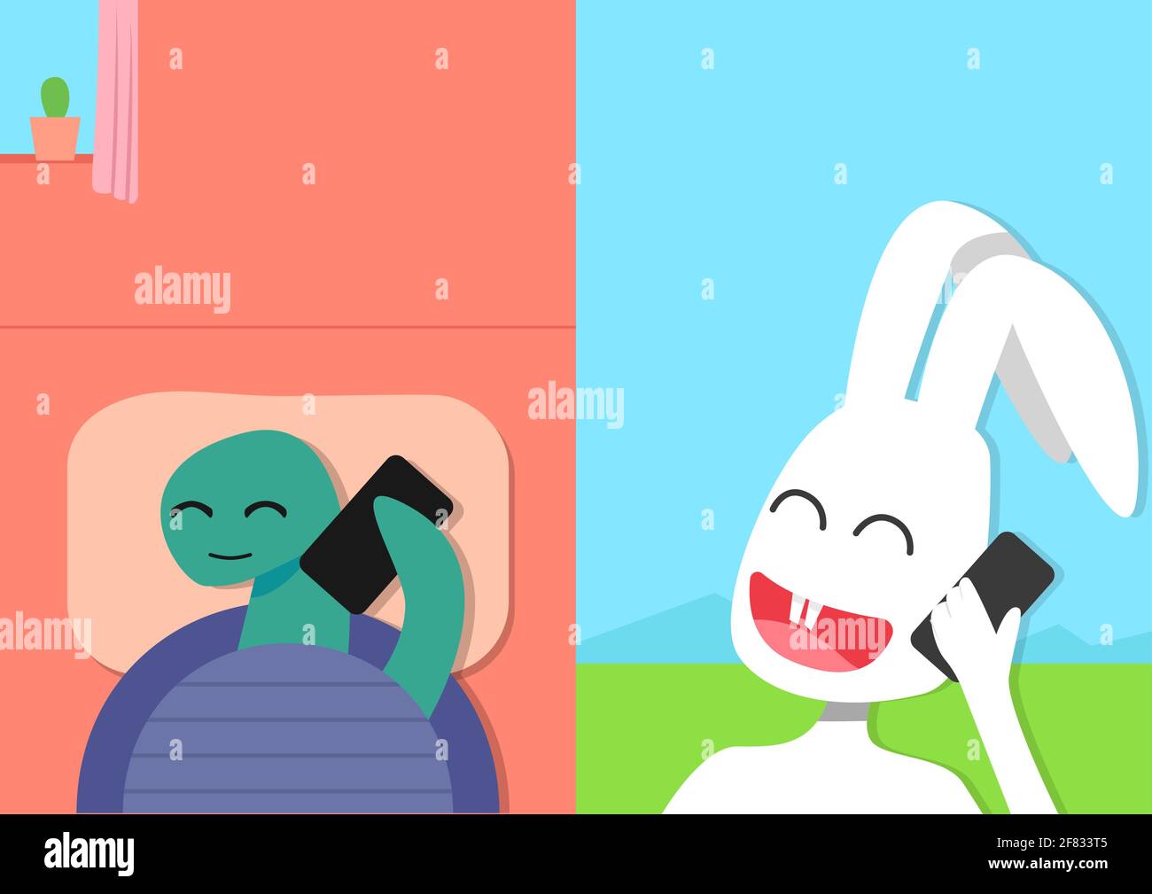 Tortoise and hare hi-res stock photography and images - Alamy