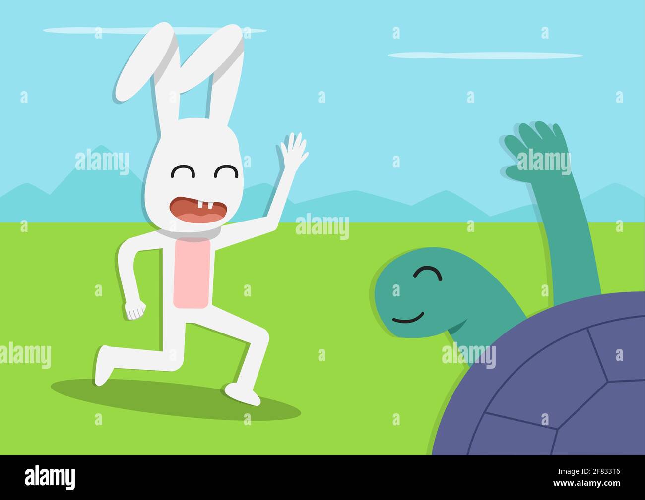 Tortoise and hare hi-res stock photography and images - Alamy