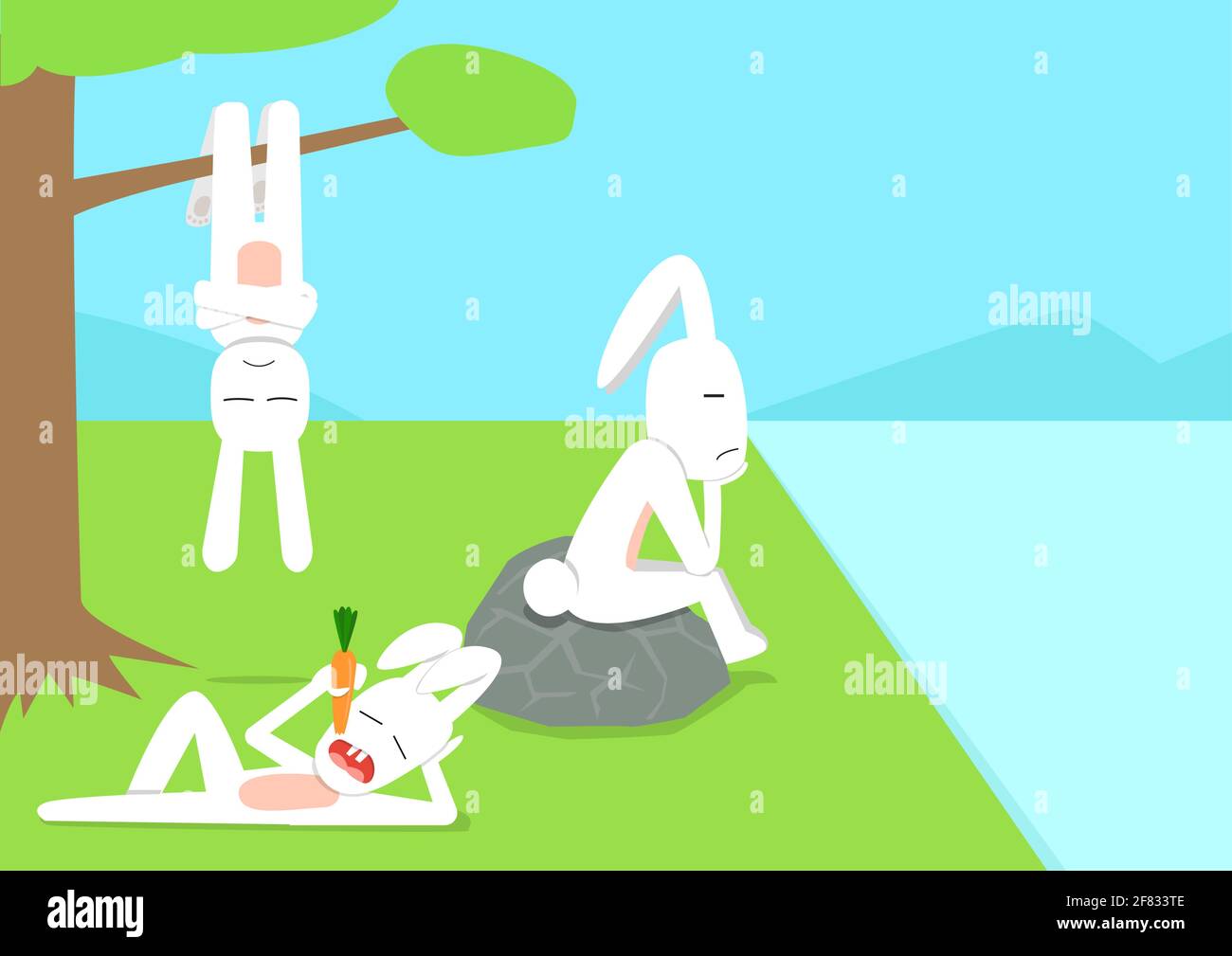 Hare sleep hi-res stock photography and images - Alamy