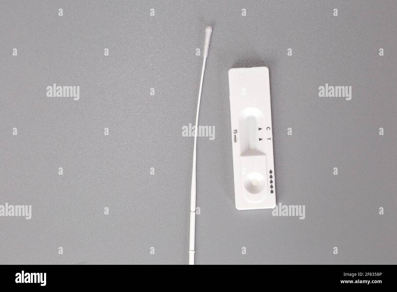 Rapid self test Covid-19 with nose swab, home test kit for coronavirus ...