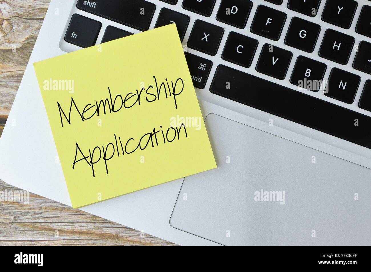 Membership application form hi-res stock photography and images - Alamy