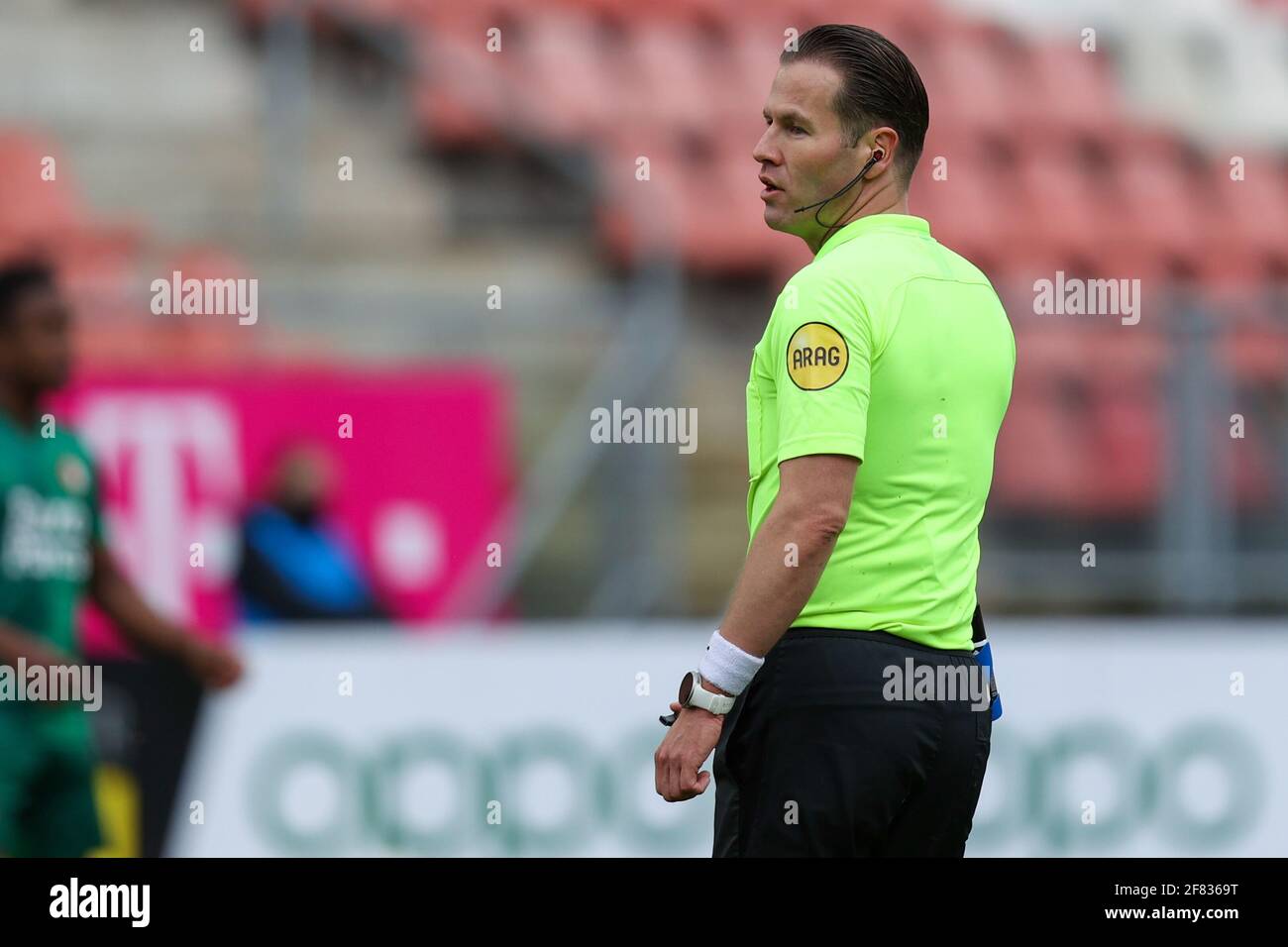 UTRECHT, NETHERLANDS - APRIL 11: Referee Danny Makkelie during the ...