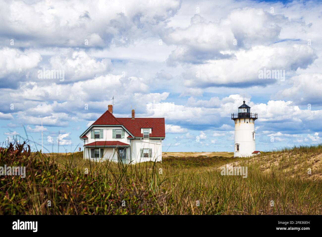Race Point Lighthouse in Cape Cod, Massachusetts Stock Photo - Alamy