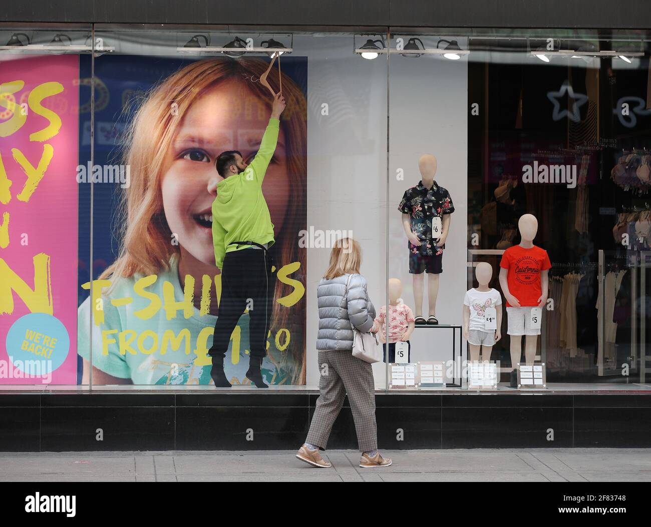 Window display primark store in hi-res stock photography and images - Alamy