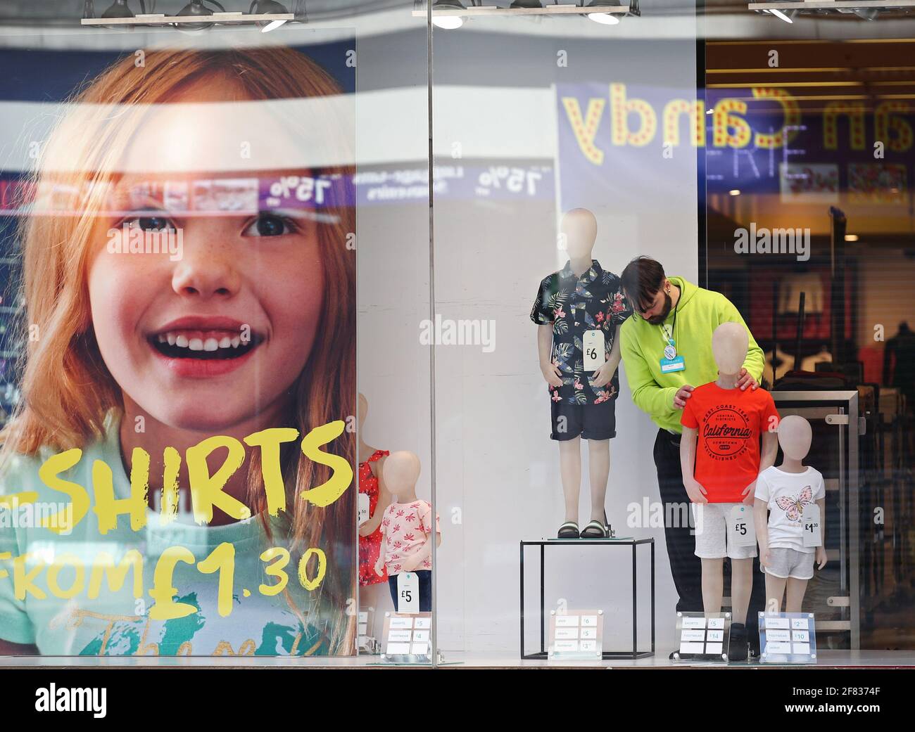 Window display primark store in hi-res stock photography and images - Alamy