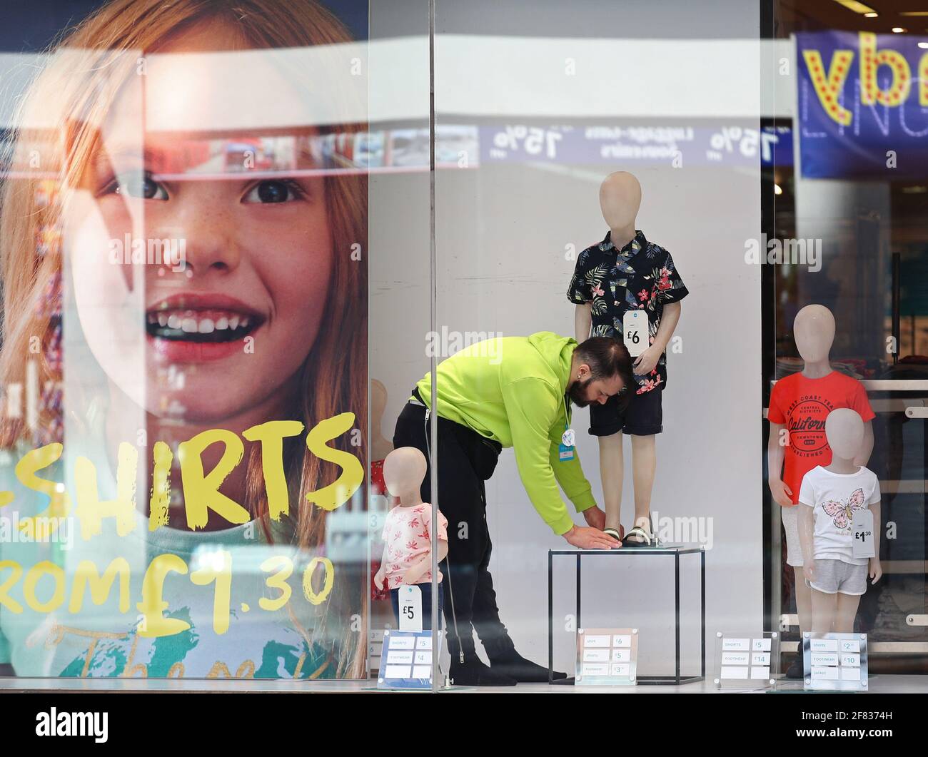 Window display primark store in hi-res stock photography and images - Alamy