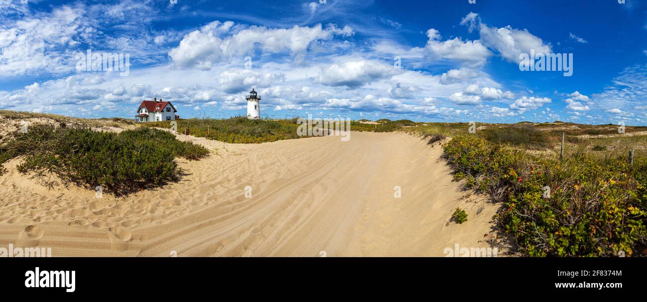 Race Point Lighthouse in Cape Cod, Massachusetts Stock Photo - Alamy
