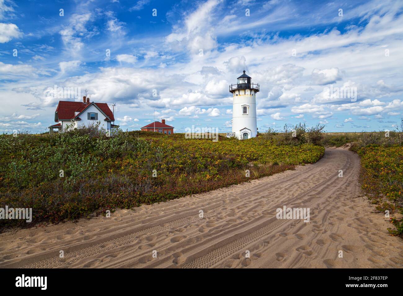 Race Point Lighthouse in Cape Cod, Massachusetts Stock Photo - Alamy