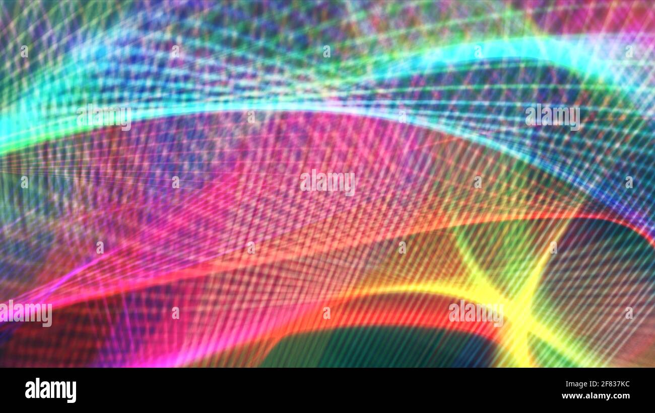 Perspectives Of Fractal Realms abstract background illustration Stock ...