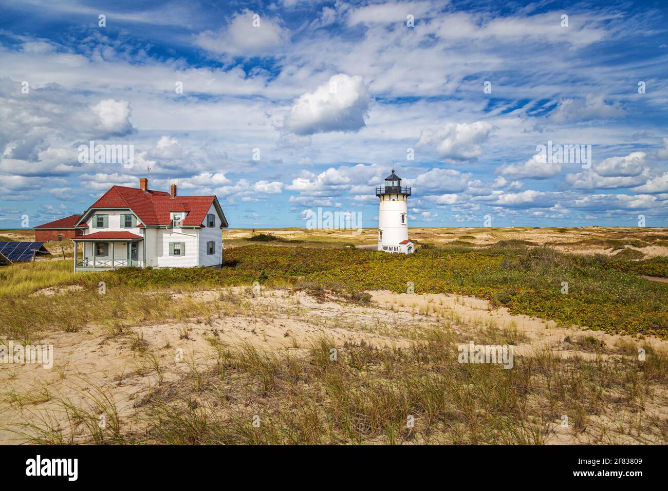 Race Point Lighthouse in Cape Cod, Massachusetts Stock Photo - Alamy
