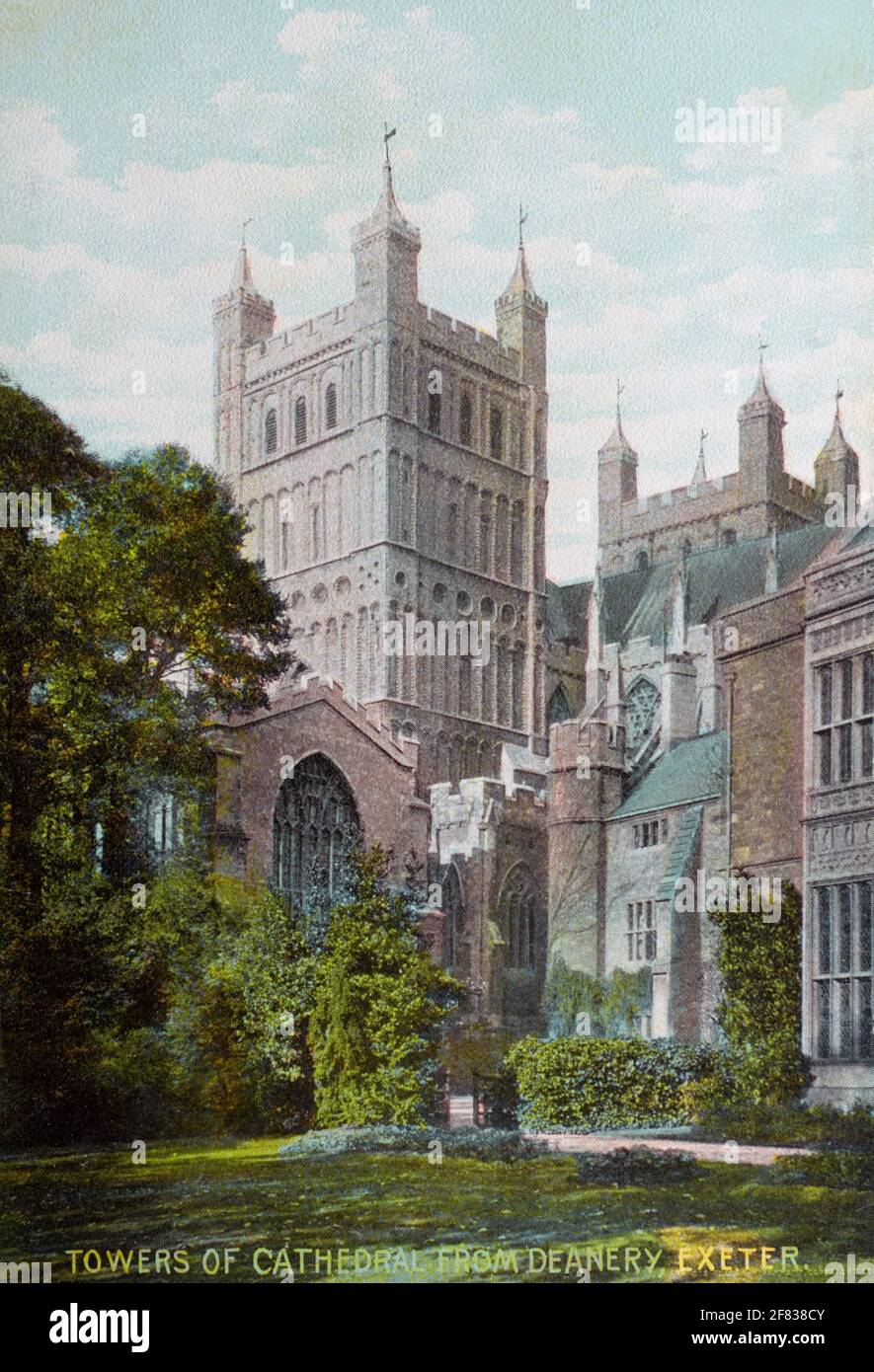 Exeter cathedral devon historical hi-res stock photography and images ...