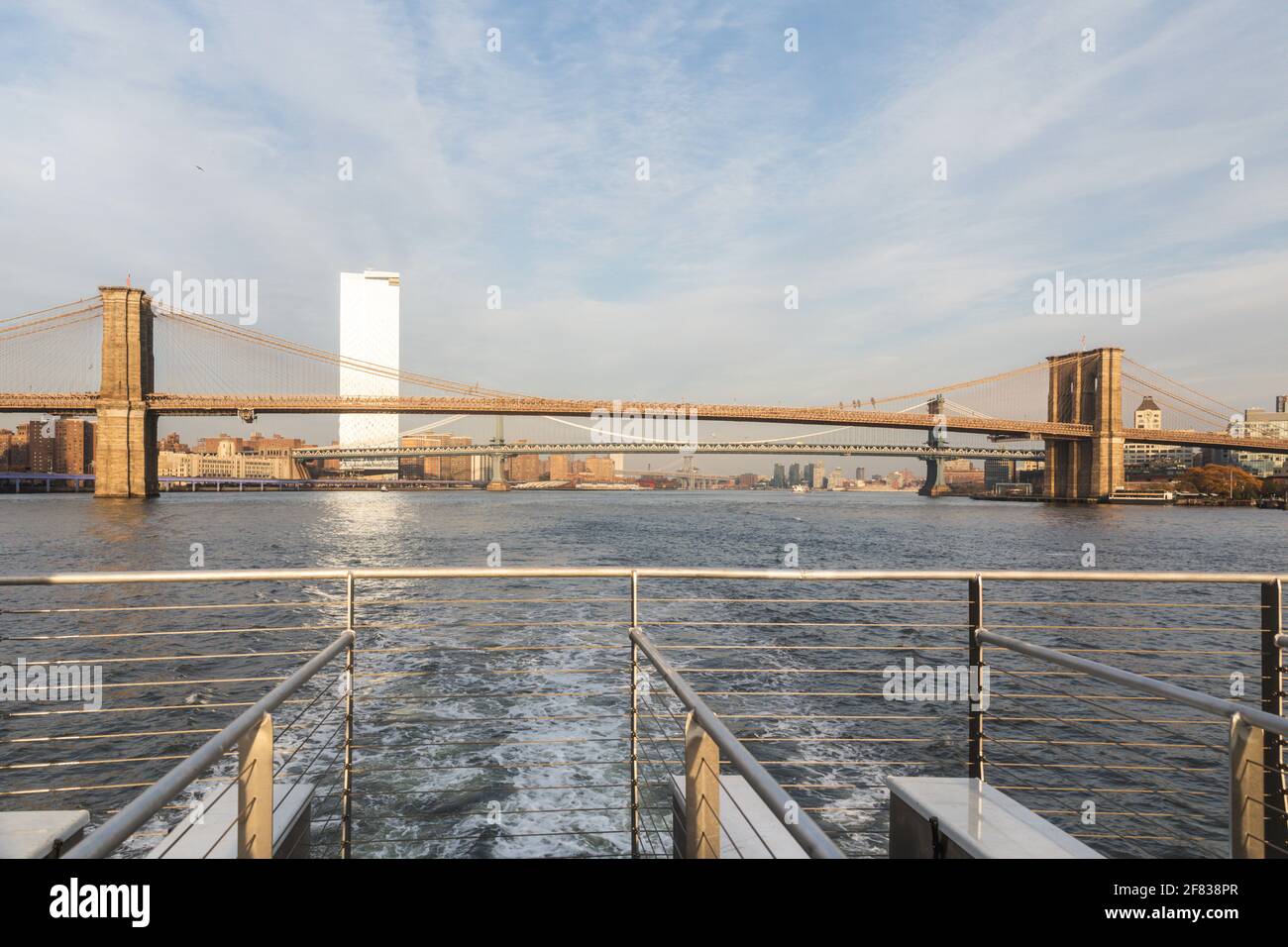 Wide view brooklyn bridge in hi-res stock photography and images - Alamy