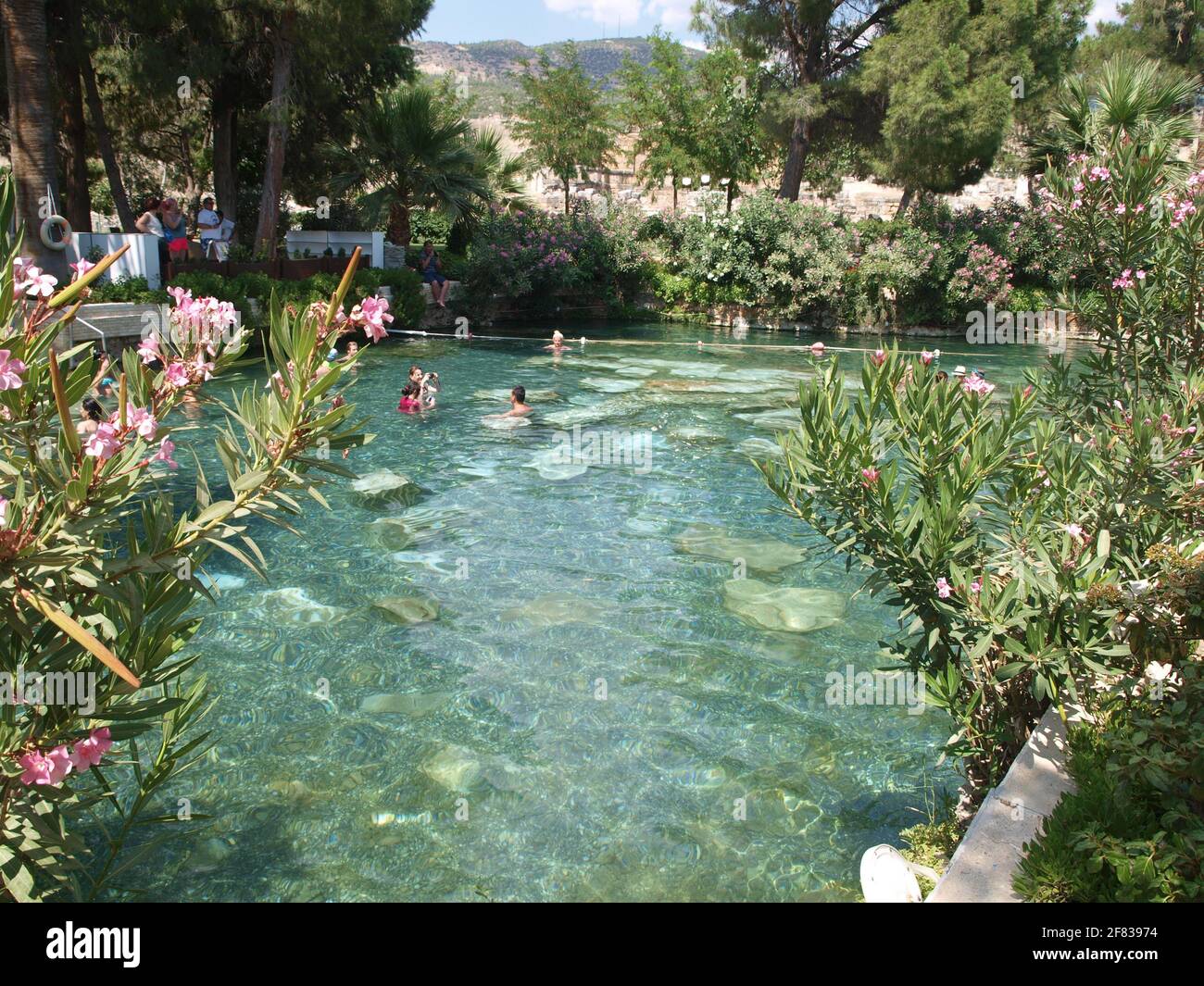 Cleopatra's Pools, Pamukkale, Turkey Stock Photo - Alamy