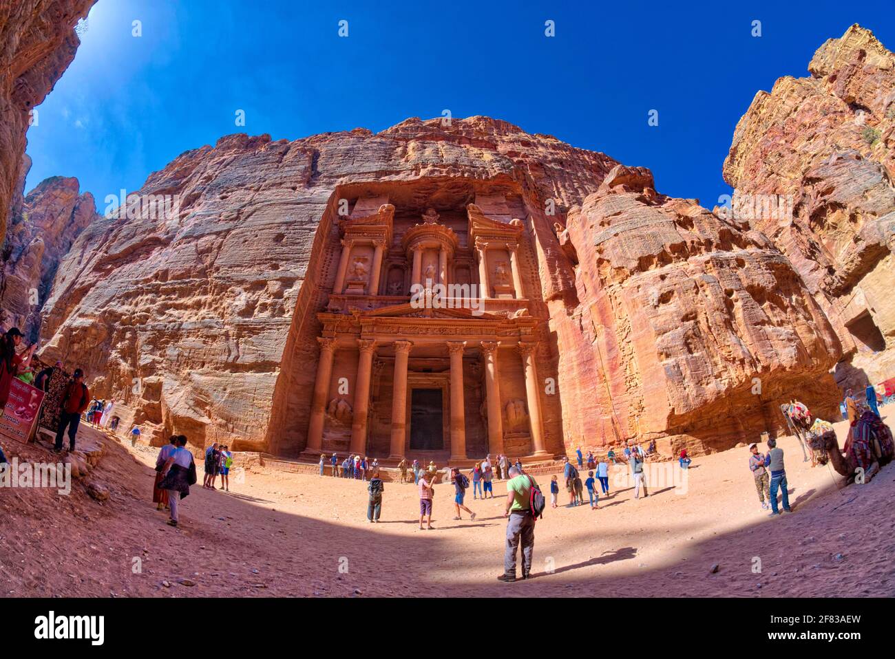 The Treasury – or Al Khazneh in Arabic – is Petra’s most iconic sight ...