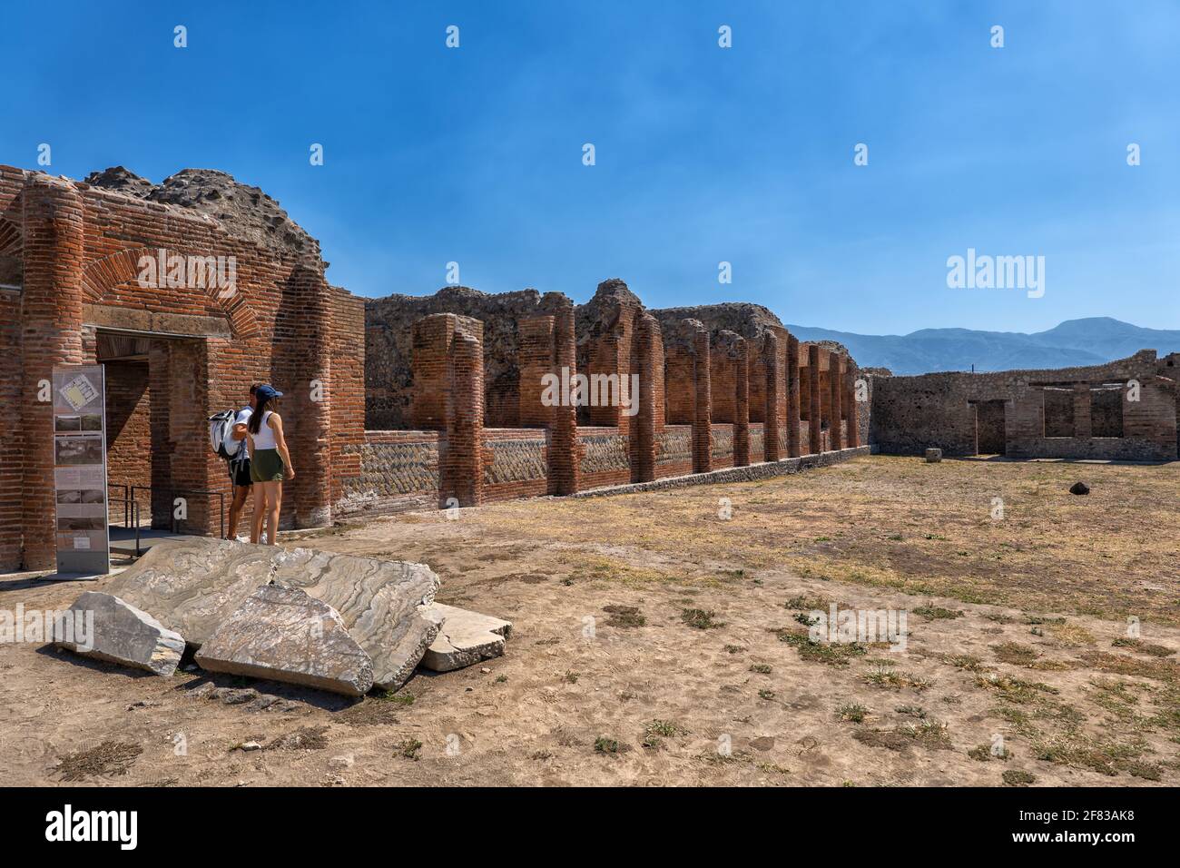 Central baths pompeii hi-res stock photography and images - Alamy