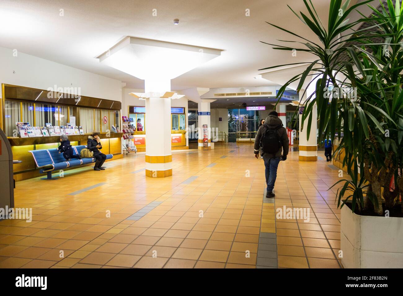 Ferry passenger check in hi-res stock photography and images - Alamy