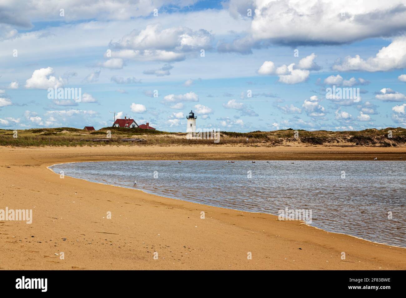 Race Point Lighthouse in Cape Cod, Massachusetts Stock Photo - Alamy