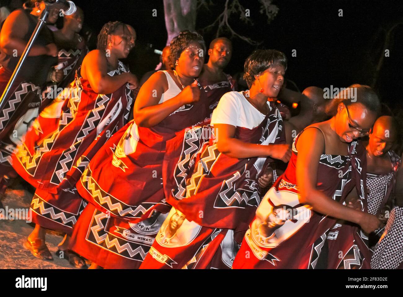 PRETORIA, SOUTH AFRICA - Apr 24, 2019: African dancers ethnical ...