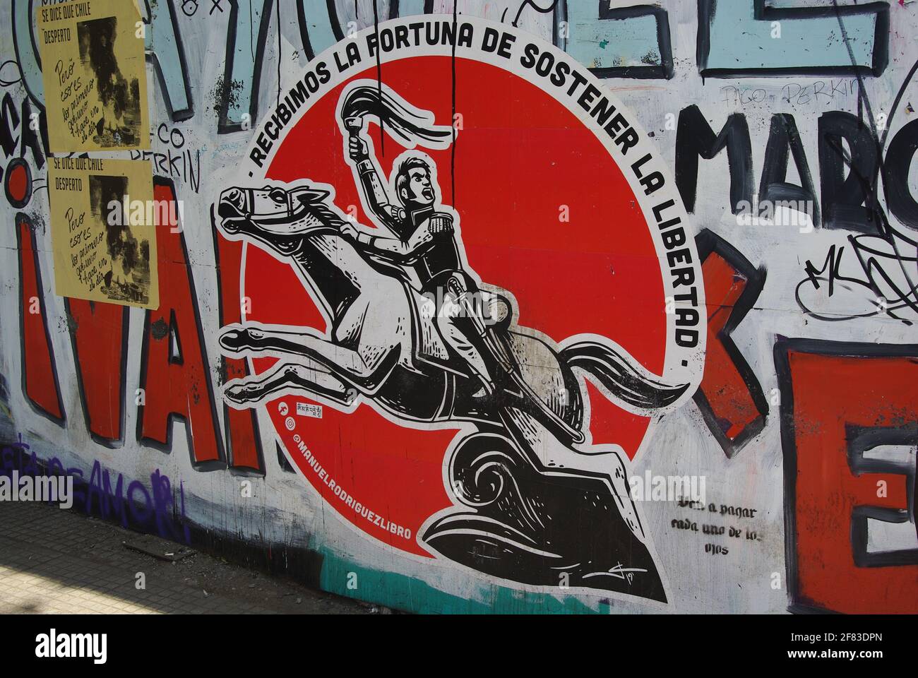 Mural art protest latin america hi-res stock photography and images - Alamy