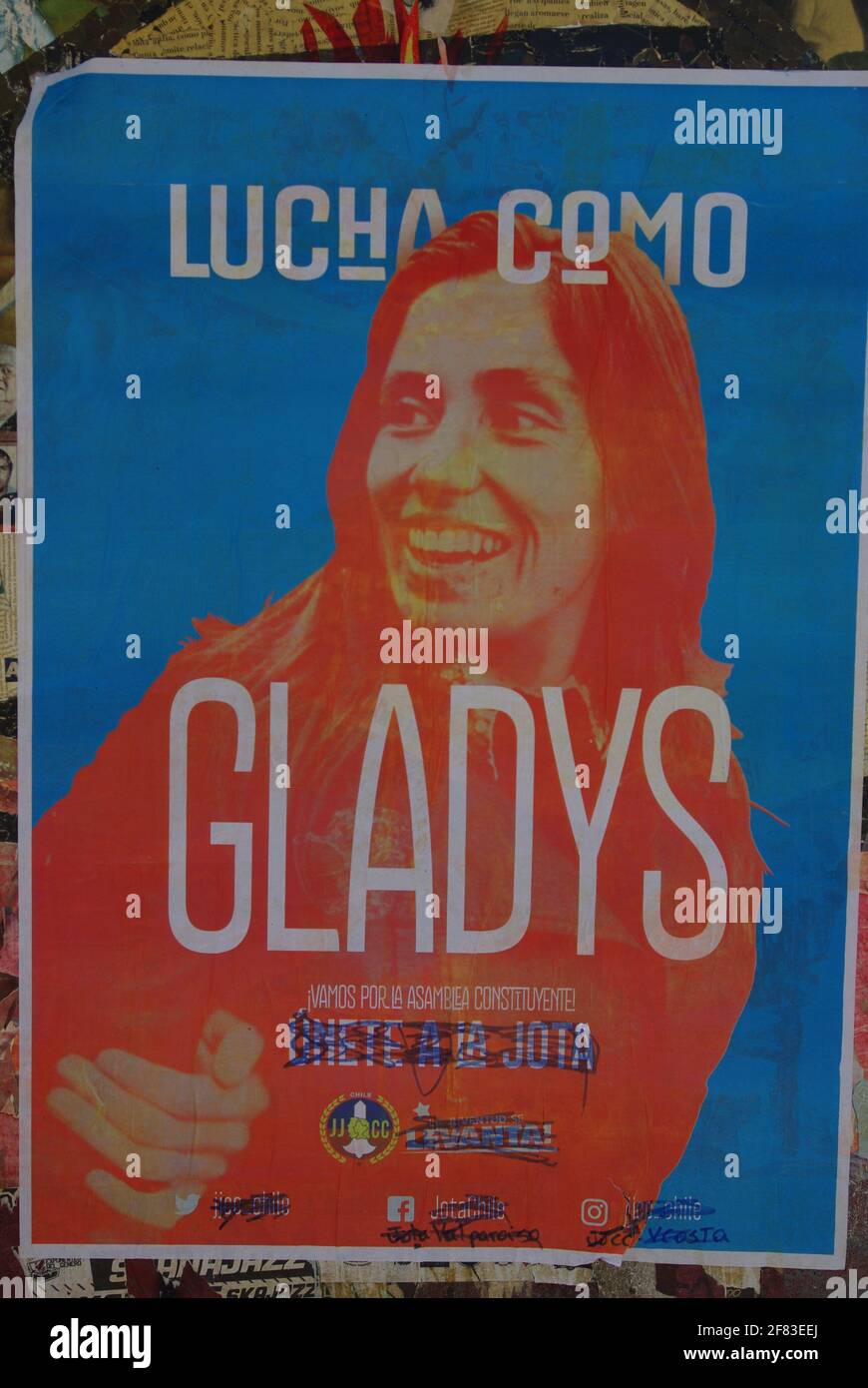 Mural art protest latin america hi-res stock photography and images - Alamy