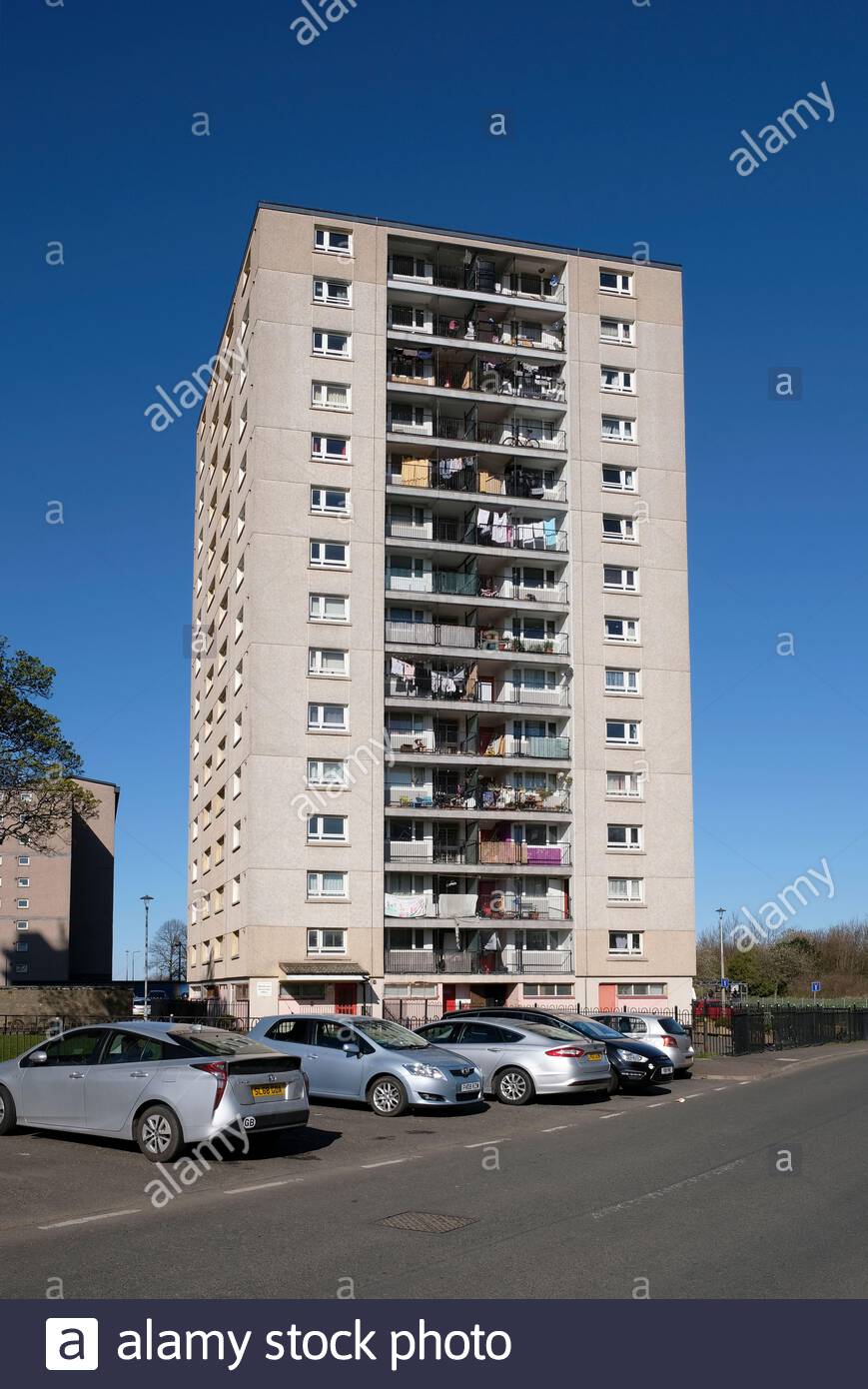 Muirhouse and Pennywell tower Blocks, Edinburgh, Scotland Stock Photo ...