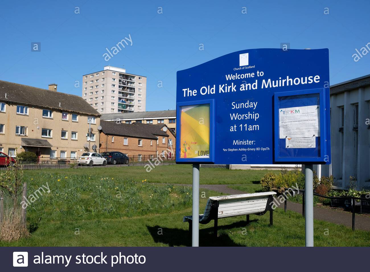 Muirhouse and Pennywell tower Blocks, Edinburgh, Scotland Stock Photo ...