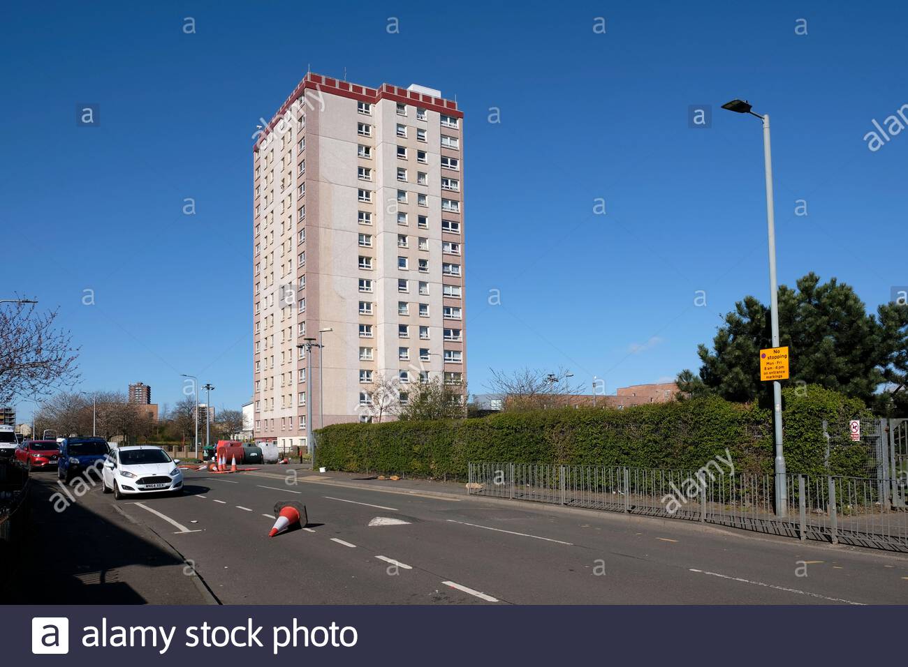 Muirhouse and Pennywell tower Block, Edinburgh, Scotland Stock Photo ...