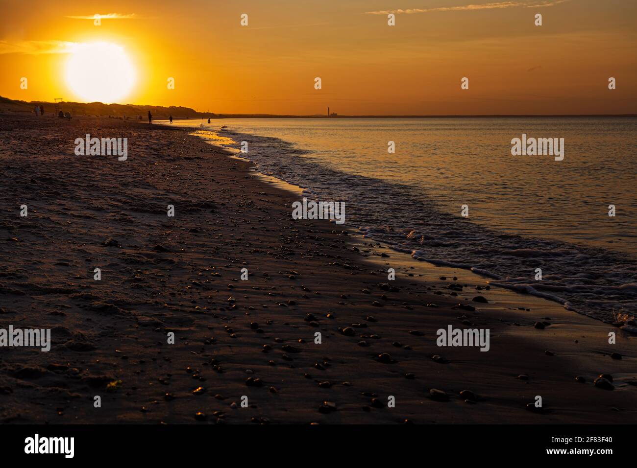 Beautiful Sunset on Cape Cod Beaches Stock Photo - Alamy