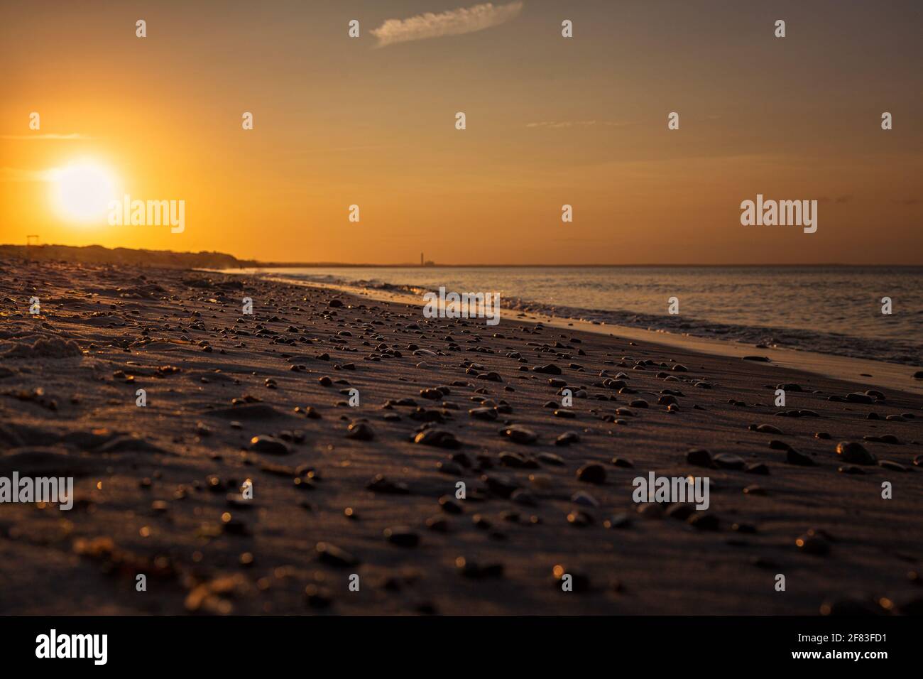 Beautiful Sunset on Cape Cod Beaches Stock Photo - Alamy