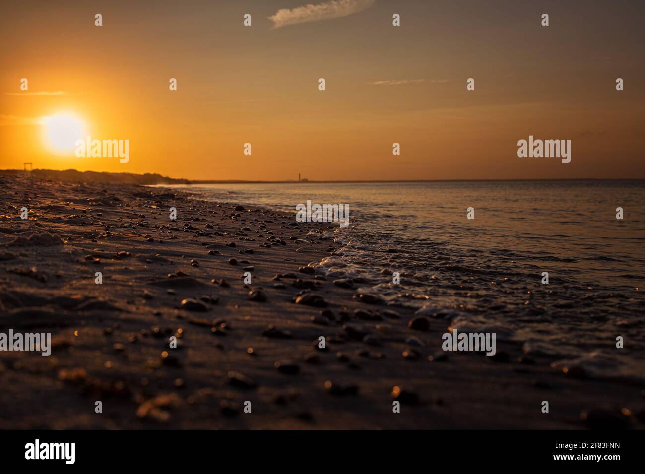 Beautiful Sunset on Cape Cod Beaches Stock Photo - Alamy