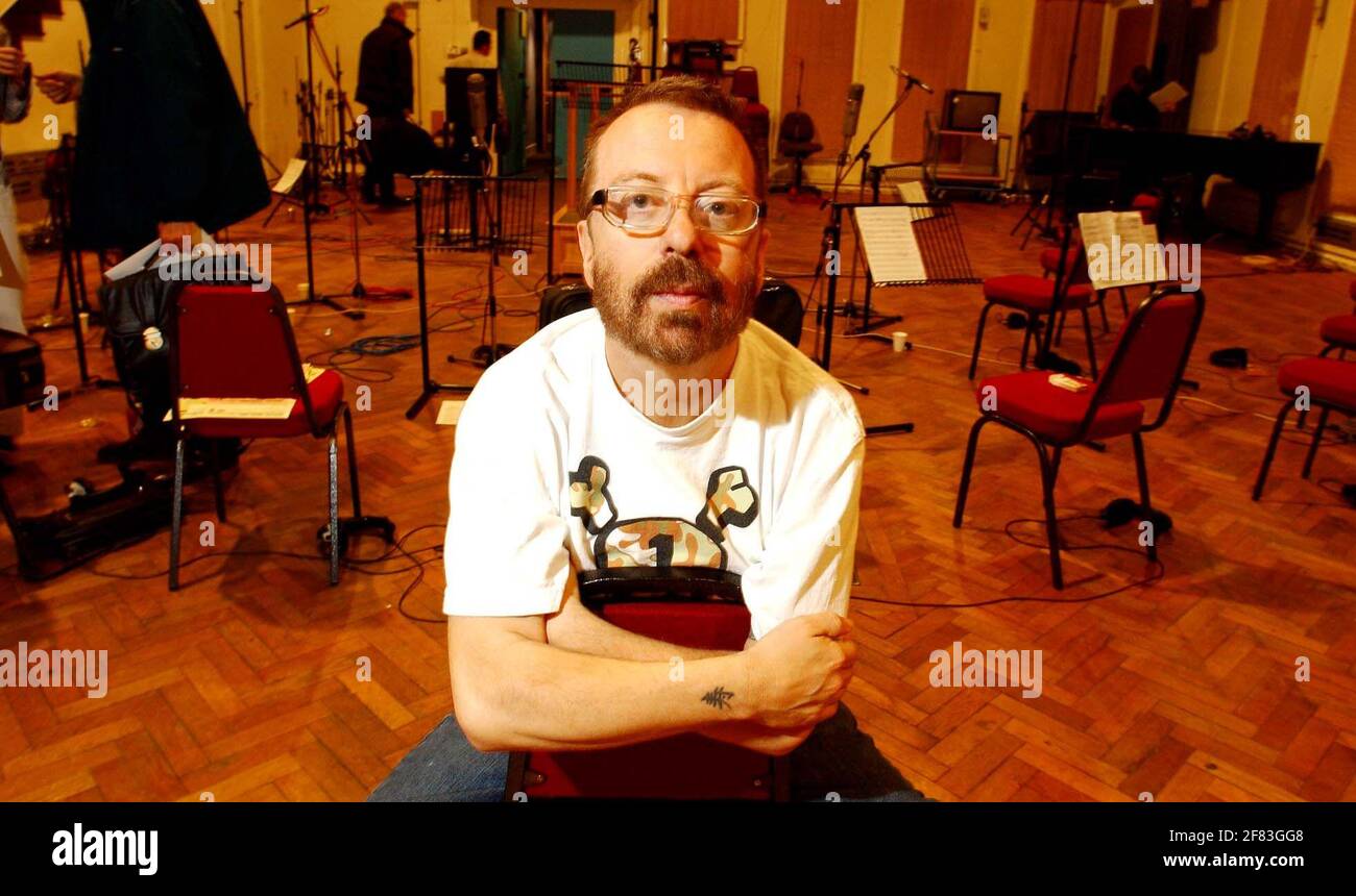 Musician Dave Stewart in the recording studios of Abbey Road.13 May ...