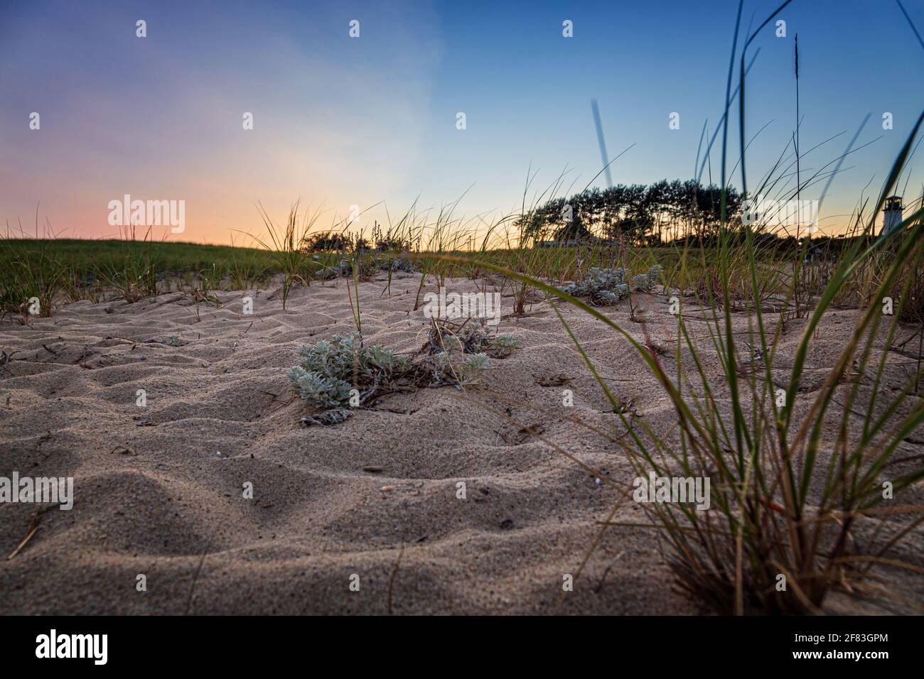 Beautiful Sunset on Cape Cod Beaches Stock Photo - Alamy
