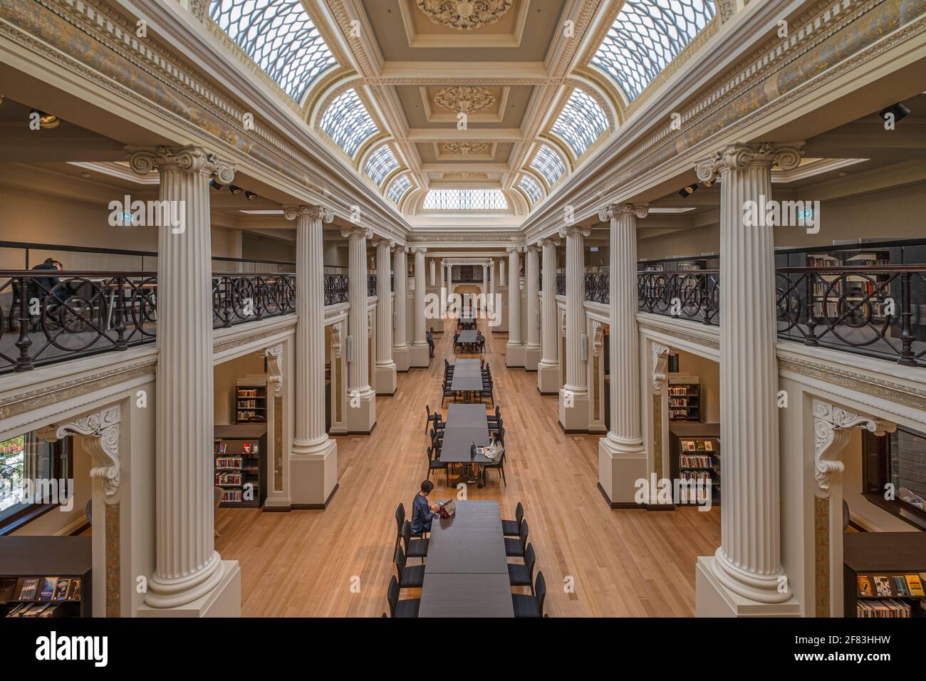 MELBOURNE, AUSTRALIA - Dec 10, 2019: State Library of Victoria ...