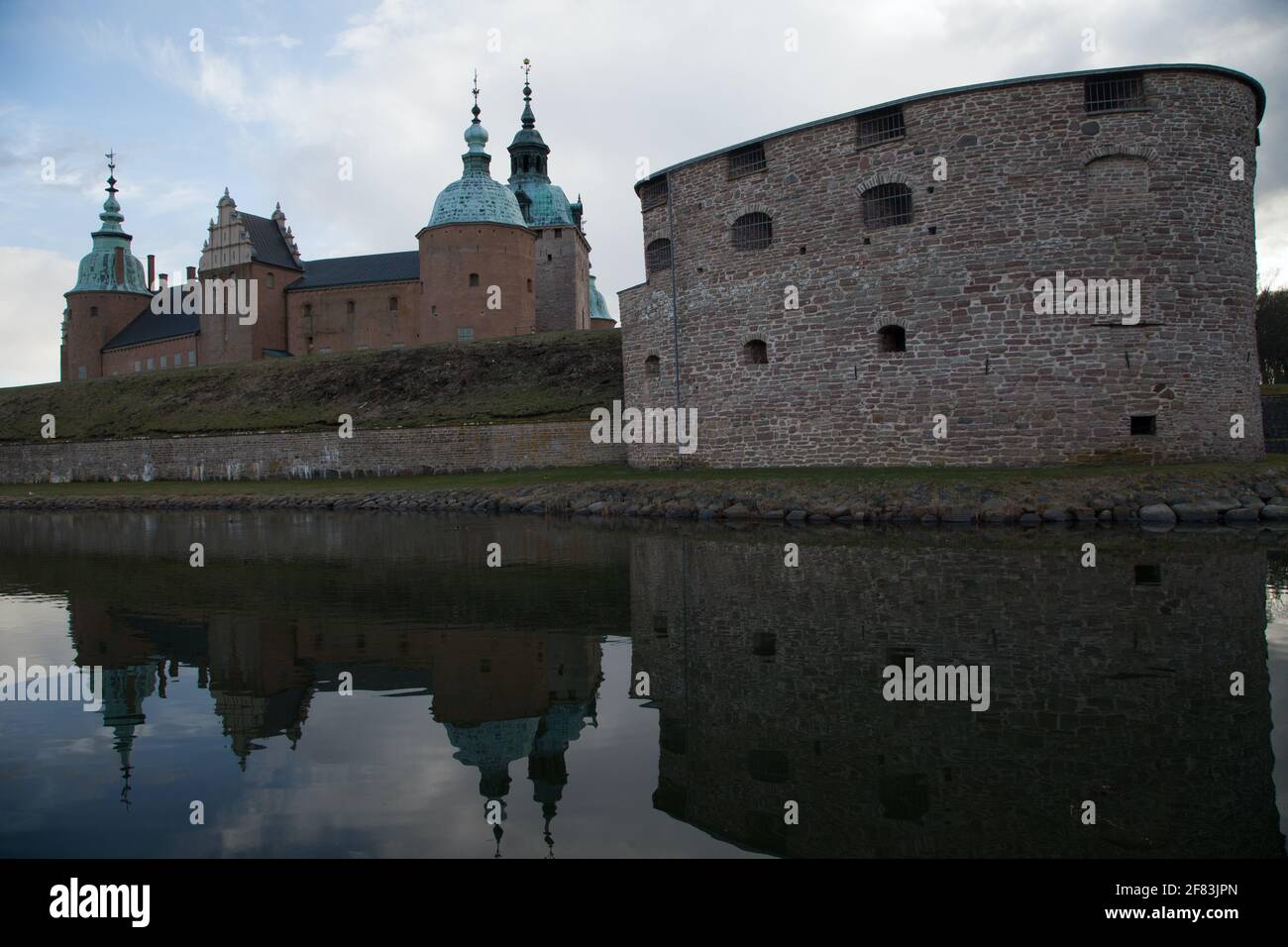 Kalmar Castle (Slott) as seen in Småland, Sweden Stock Photo - Alamy