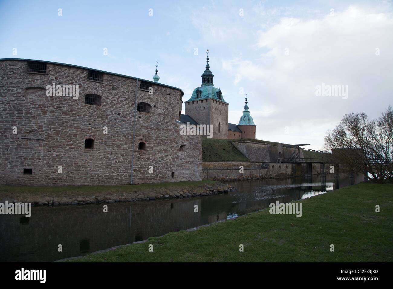 Kalmar Castle (Slott) as seen in Småland, Sweden Stock Photo - Alamy