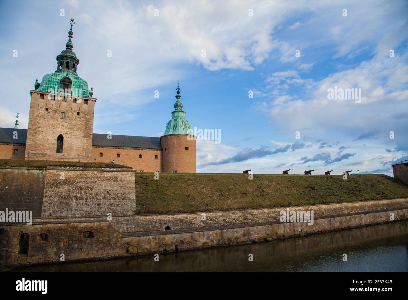 Kalmar Castle (Slott) as seen in Småland, Sweden Stock Photo - Alamy