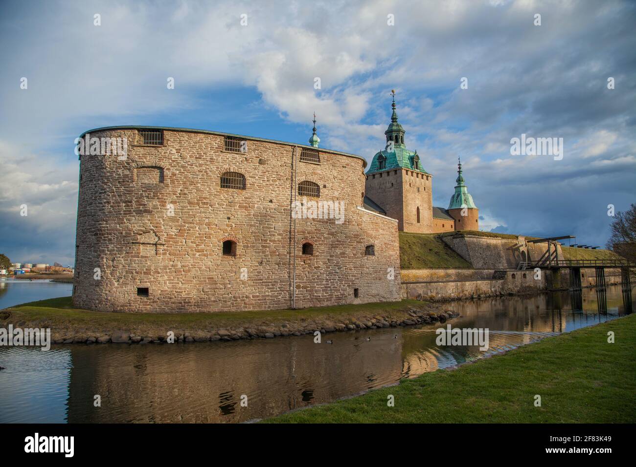 Kalmar Castle (Slott) as seen in Småland, Sweden Stock Photo - Alamy