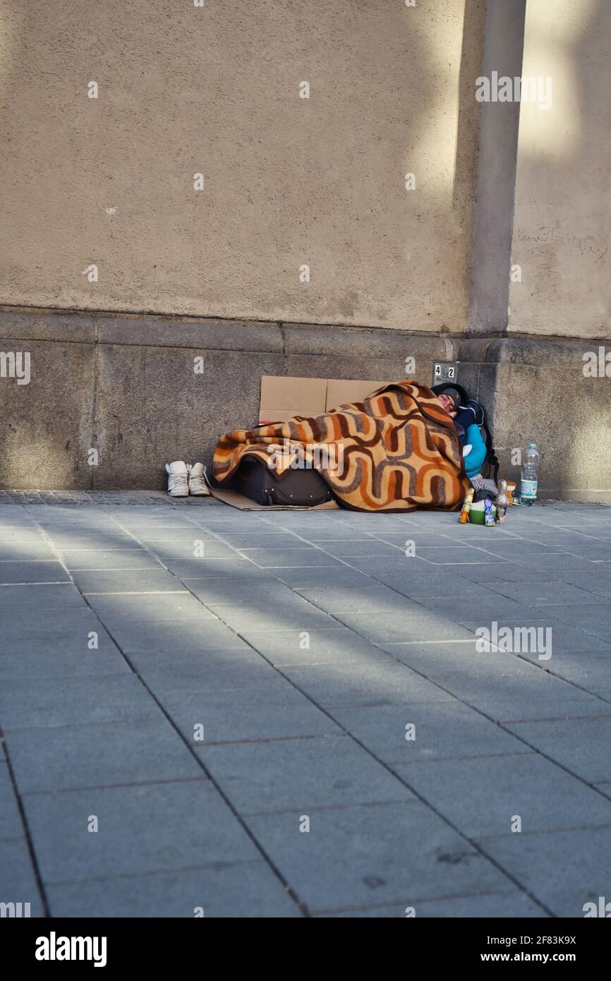Homelessness in germany hi-res stock photography and images - Alamy