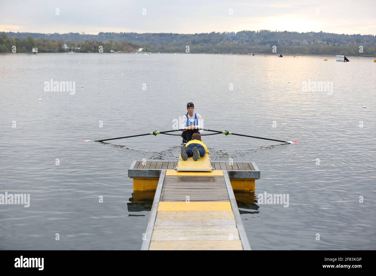 Varese, Italy. 10th Apr, 2021. Elisa Mondelli of Italy competes in the ...