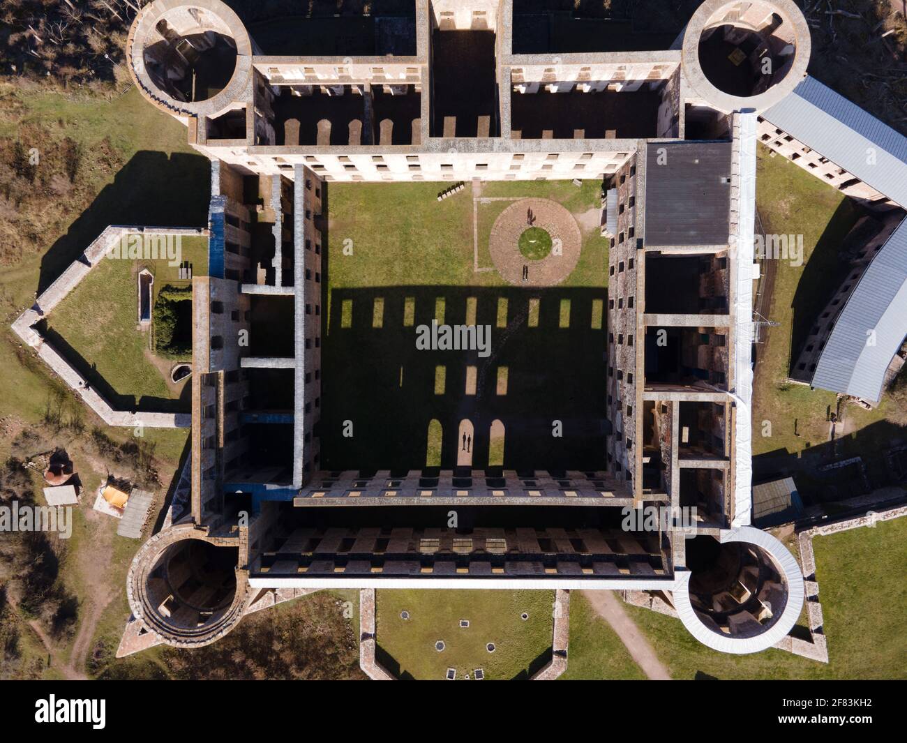 Borgholm Castle (Slott) as seen in Öland, Sweden Stock Photo - Alamy